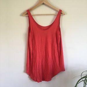 LOFT | Tops | Loft Watermelon Red Tank | Poshmark